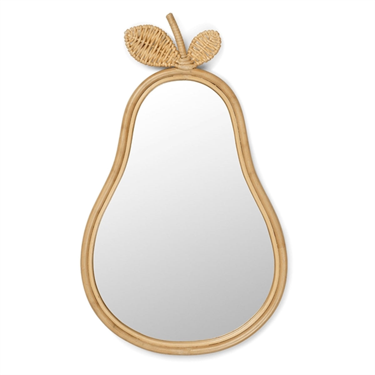 Pear Mirror Natural - Ferm Living → Luksusbaby.com – Luksusbaby CN